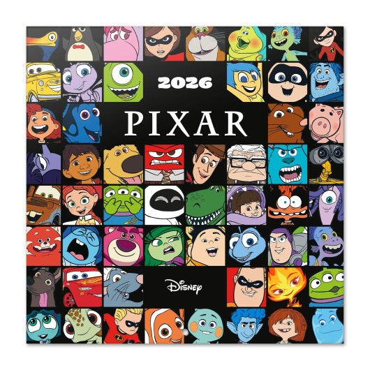 DISNEY PIXAR 2026 30X30 CALENDAR