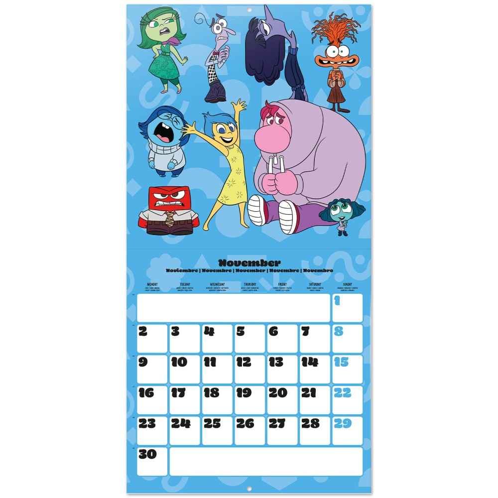 DISNEY PIXAR 2026 30X30 CALENDAR