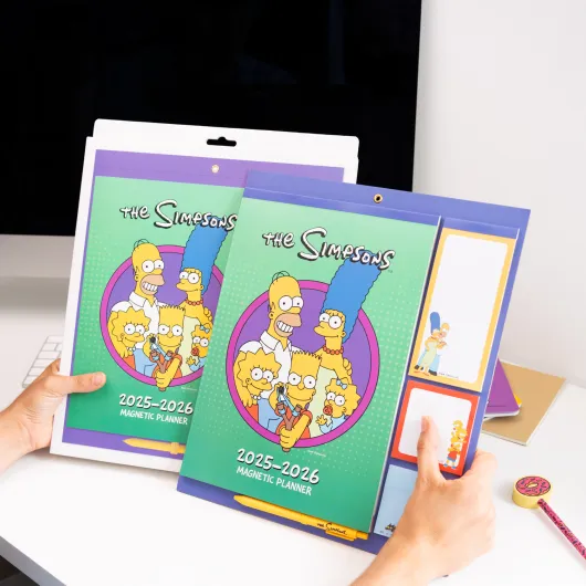 PLANNER COM ÍMAN 2025/2026 THE SIMPSONS