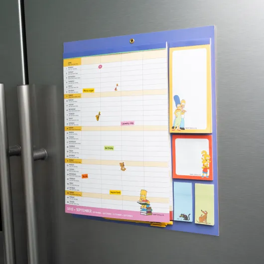 PLANNER COM ÍMAN 2025/2026 THE SIMPSONS